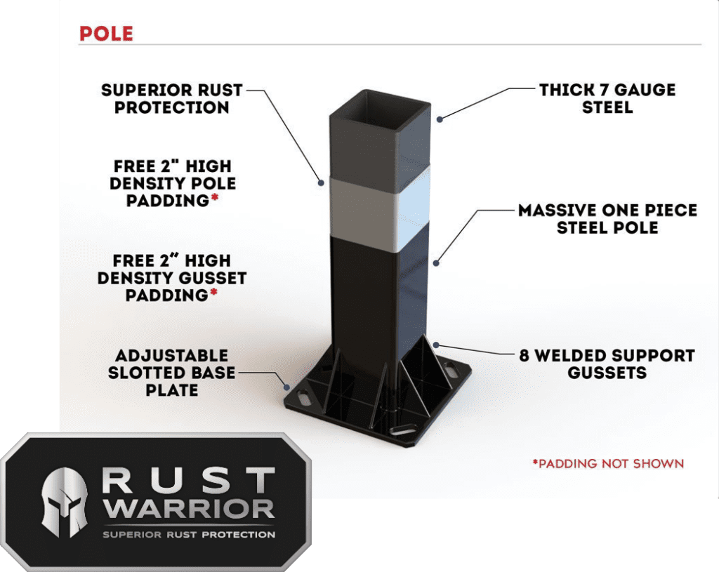 C872 Regulation Size In-Ground Basketball Hoop | Ryval Hoops